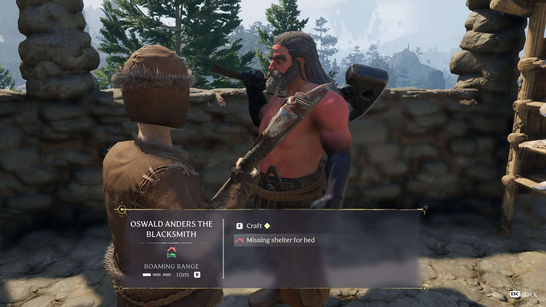 Sarah Maree - Enshrouded Blacksmith Quests Walkthrough