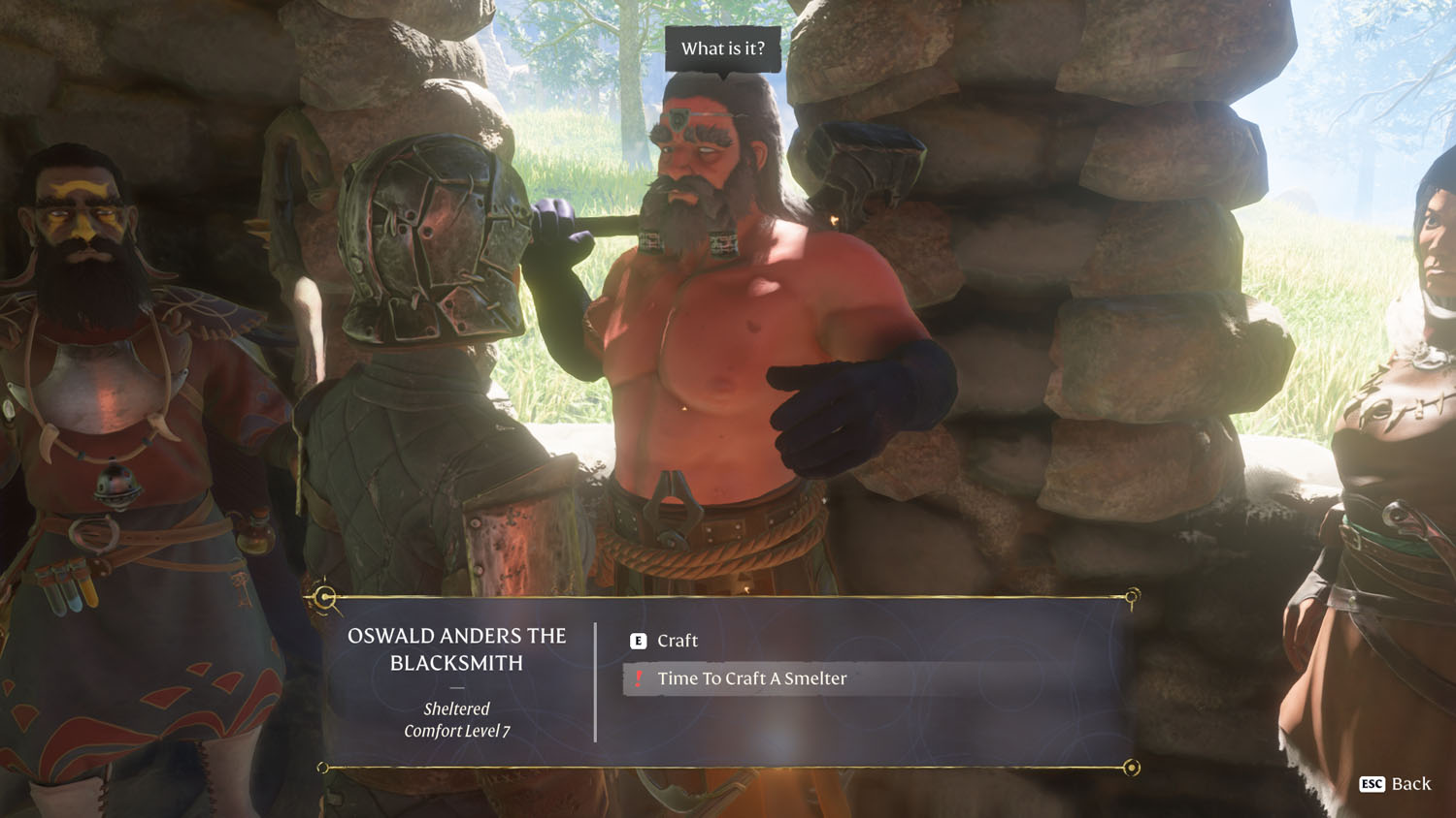 Sarah Maree - Enshrouded Blacksmith Quests Walkthrough