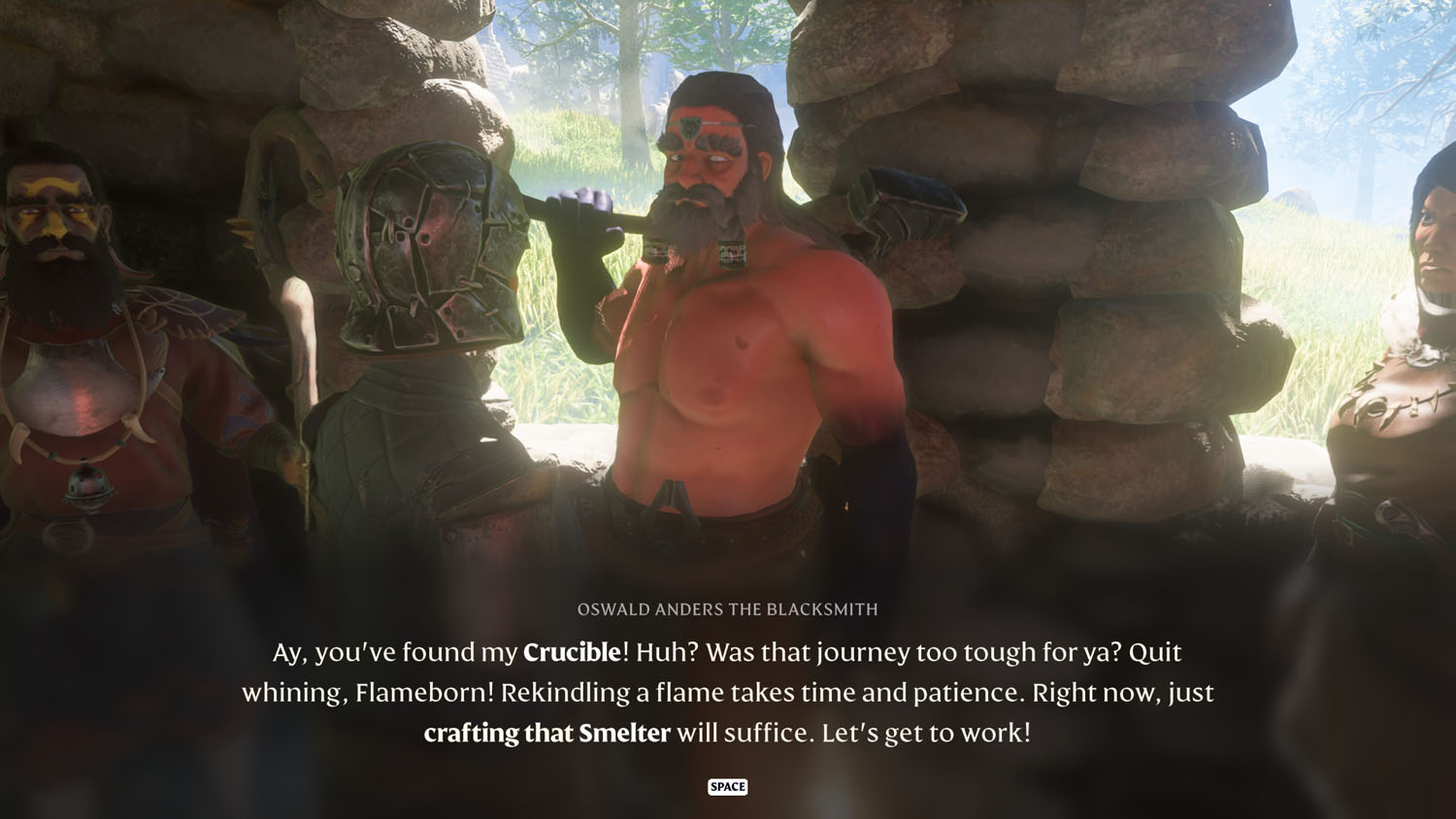 Sarah Maree - Enshrouded Blacksmith Quests Walkthrough