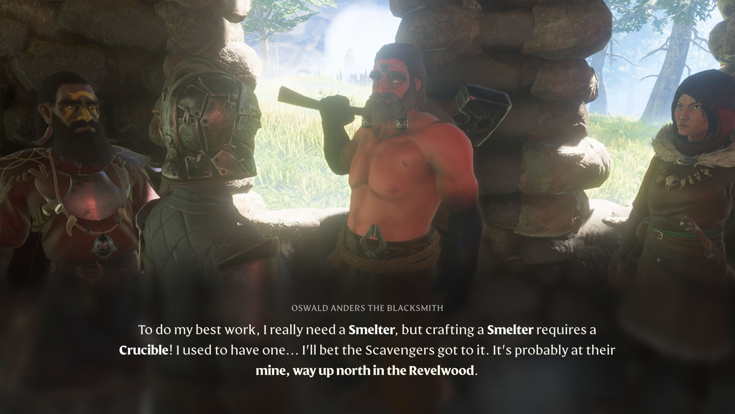 Sarah Maree - Enshrouded Blacksmith Quests Walkthrough