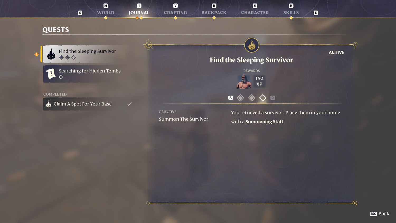 Sarah Maree - Enshrouded Flame Altar Quests Walkthrough