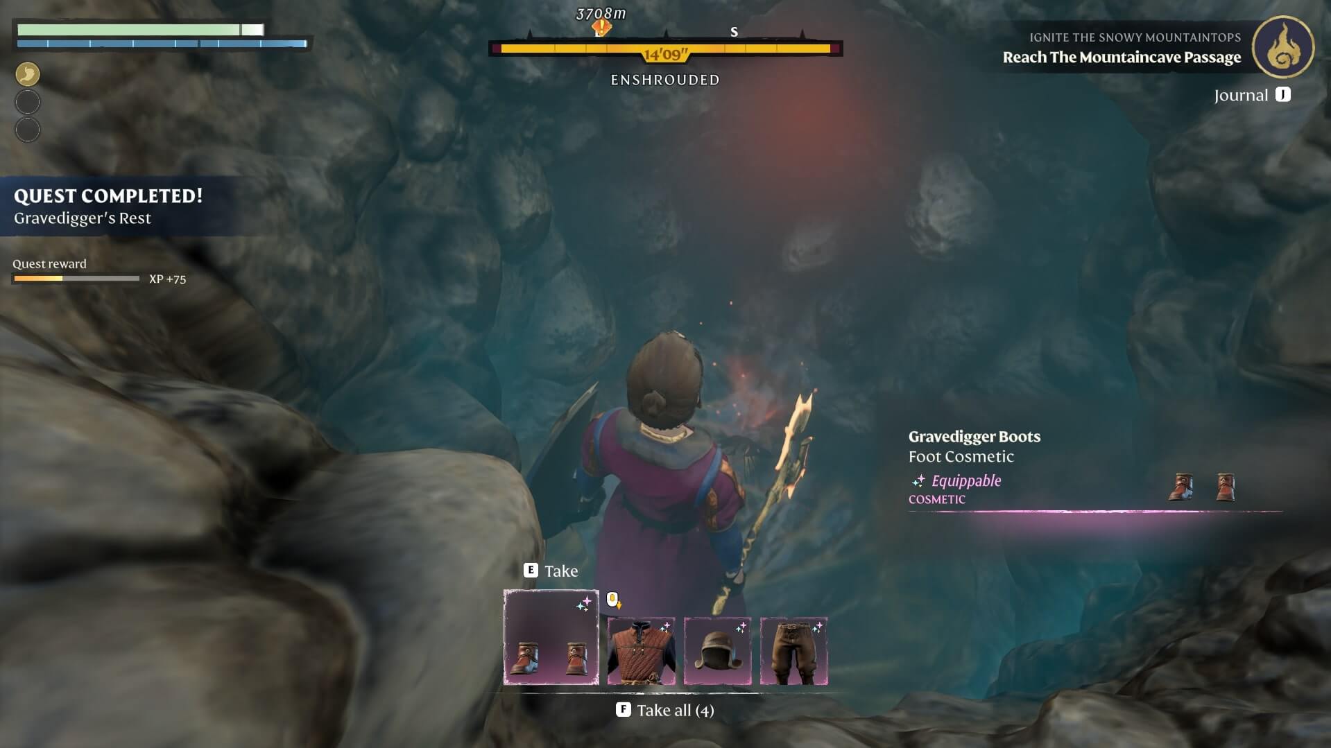 Sarah Maree - Enshrouded Items, XP, and Loot Reward Quests Walkthrough